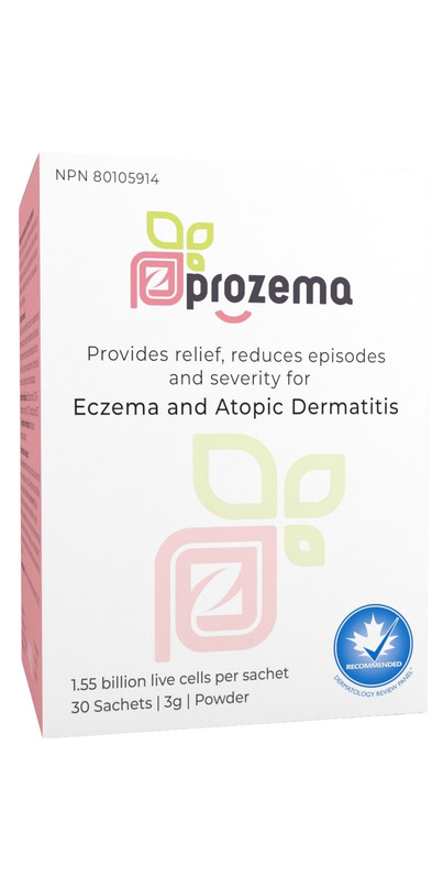 Buy ProZema Probiotic Supplement for Eczema & Atopic Dermatitis at Well ...