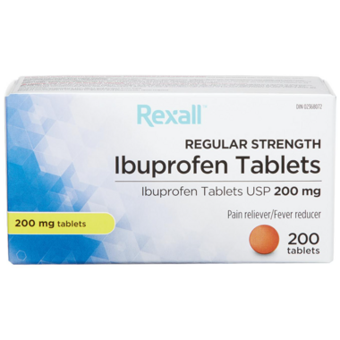 Buy Rexall Ibuprofen Tablets at Well.ca | Free Shipping $35+ in Canada