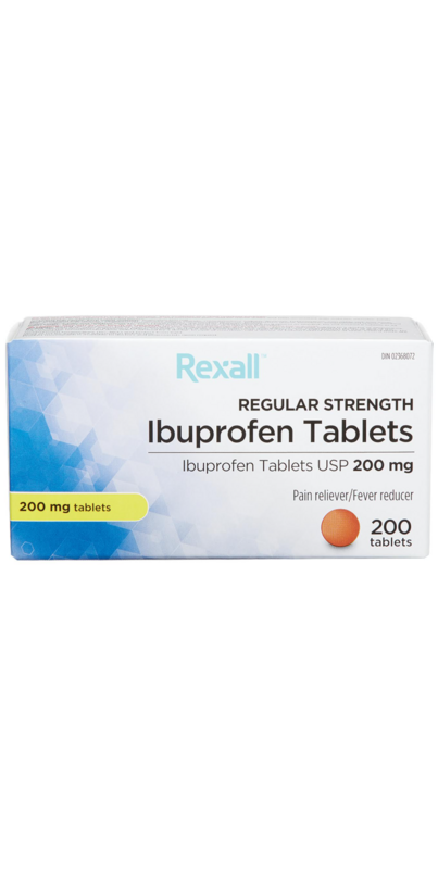 Buy Rexall Ibuprofen Tablets at Well.ca | Free Shipping $35+ in Canada