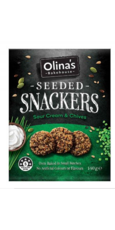 Buy Olina's Bakehouse Seeded Snackers Sour Cream & Chives at Well.ca ...