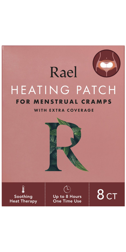 Buy Rael Heating Patch for Menstrual Cramps with Extra Coverage at Well ...