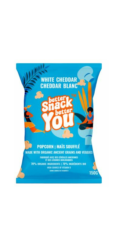 Buy Better Snack Better You Popcorn White Cheddar at Well.ca | Free ...
