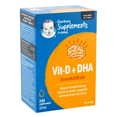 Buy Gerber Vit-D + DHA Liquid Drops at Well.ca | Free Shipping $35+ in ...