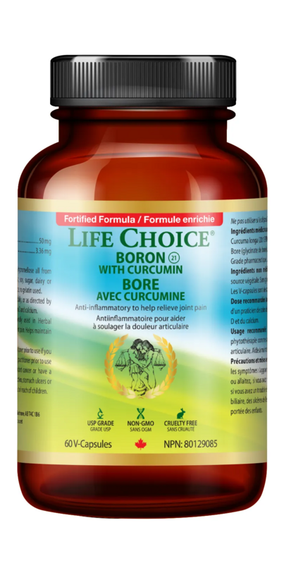 Buy Life Choice Boron with Curcumin at Well.ca | Free Shipping $35+ in ...
