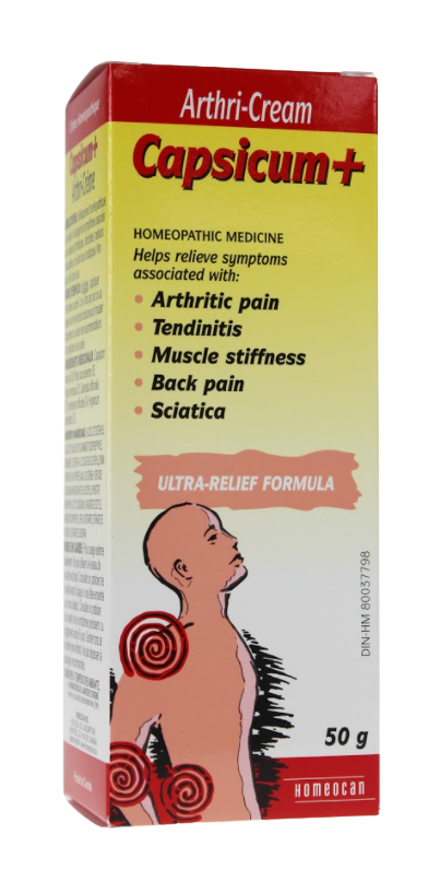 Buy Homeocan CAPSICUM + Arthri-Cream at Well.ca | Free Shipping $35+ in ...