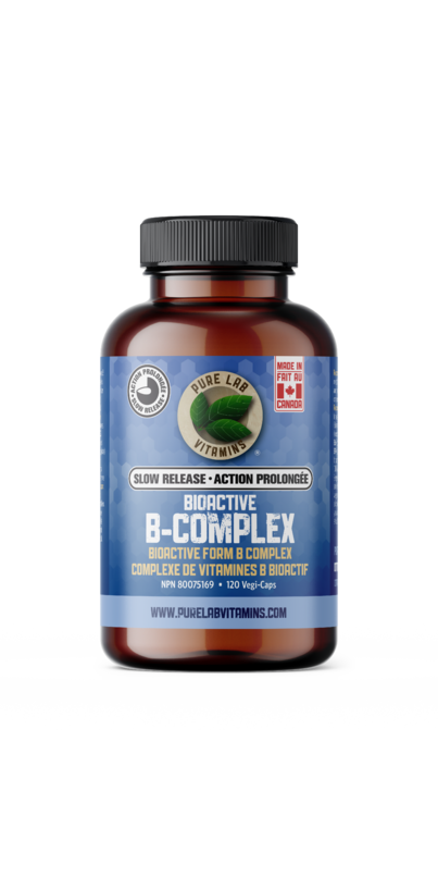 Buy Pure Lab Vitamins Bioactive B Complex Slow Release at Well.ca | Free Shipping $35+ in Canada
