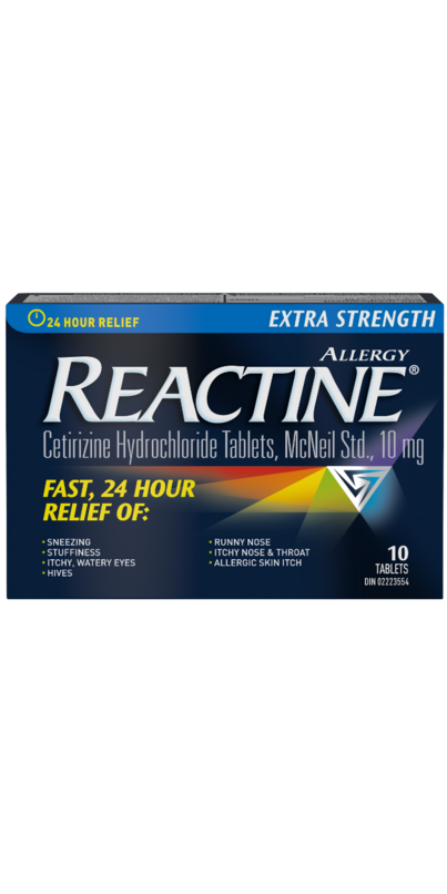 Buy Reactine Extra Strength 10 Tablets at Well.ca | Free Shipping $35 ...