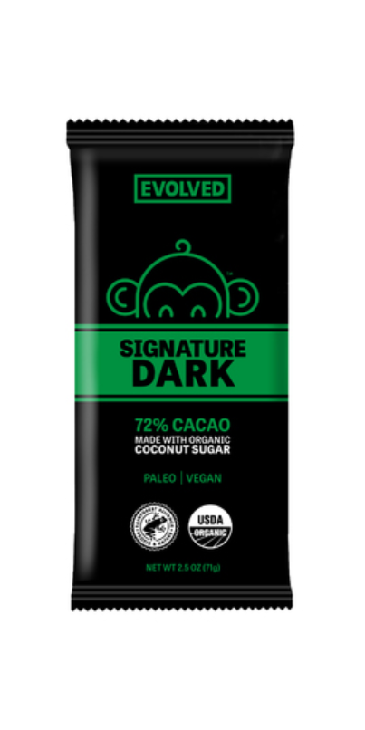 Buy Evolved Signature Dark 72% Chocolate Bar at Well.ca | Free Shipping ...