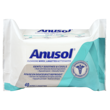 Buy Anusol Cleansing & Soothing Flushable Wipes with Witch Hazel & Aloe ...
