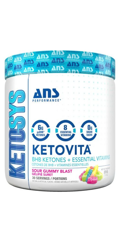 Buy ANS Performance KETOVITA BHB Ketones + Essential Vitamins Sour ...