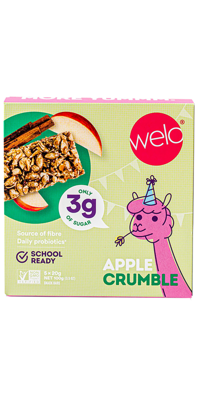 Buy Welo School Ready Snack Bar Apple Crumble at Well.ca | Free ...