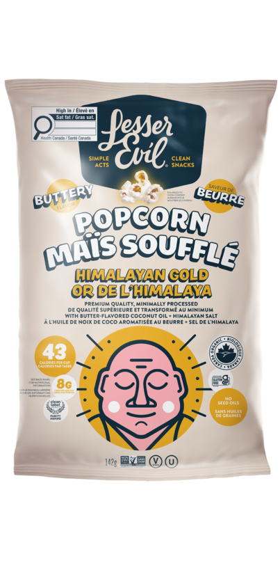 Buy LesserEvil Buddha Bowl Himalayan Gold Popcorn at Well.ca | Free ...