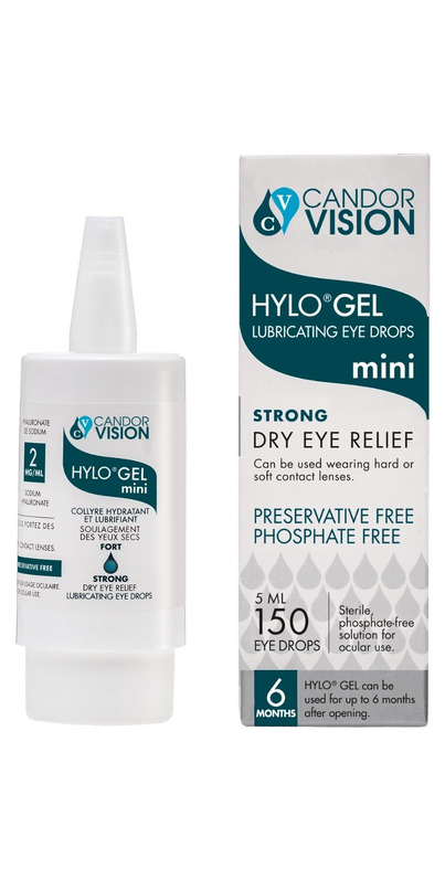 Buy CandorVision HYLO GEL mini Lubricating Eye Drops at Well.ca | Free ...