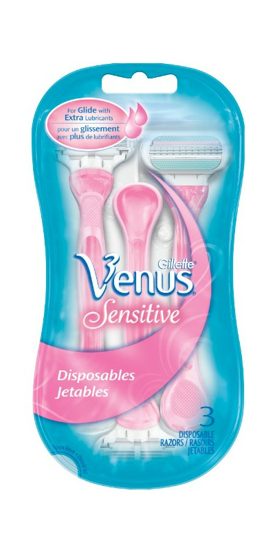 Buy Gillette Venus Sensitive Skin Disposable Razors at Well.ca | Free ...
