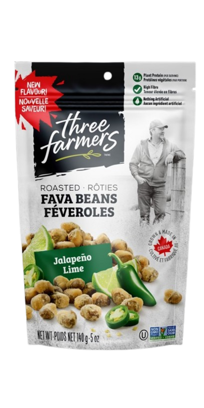 Buy Three Farmers Roasted Fava Beans Jalapeno Lime at Well.ca | Free ...