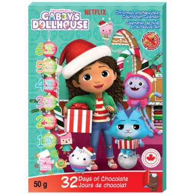 Buy Gabby's Dollhouse Milk Chocolate Advent Calendar at Well.ca | Free ...