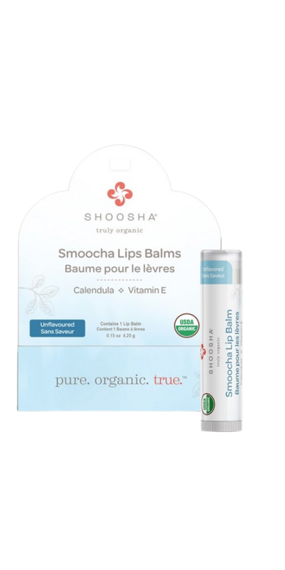 Buy Shoosha Organic Smoocha Lip Balms Unflavoured at Well.ca | Free ...