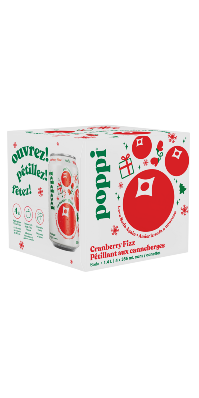 Buy Poppi Limited Edition Cranberry Fizz Case at Well.ca | Free ...