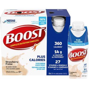 Buy Boost PLUS Calories Formulated Liquid Diet Drink Strawberry at Well ...