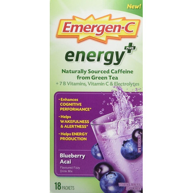 Buy Emergen-C Energy Plus Blueberry Acai at Well.ca | Free Shipping $35 ...