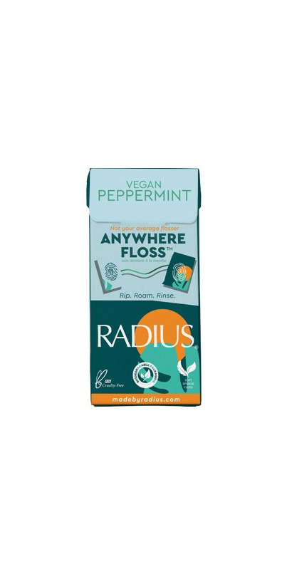 Buy Radius Anywhere Floss Vegan Peppermint at Well.ca | Free Shipping ...