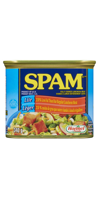 Buy SPAM Luncheon Meat Lite at Well.ca | Free Shipping $35+ in Canada