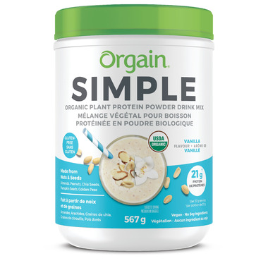 Buy Orgain Simple Organic Plant Protein Powder Vanilla at Well.ca ...