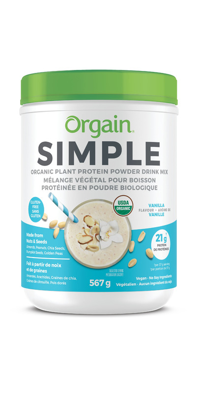 Buy Orgain Simple Organic Plant Protein Powder Vanilla at Well.ca ...