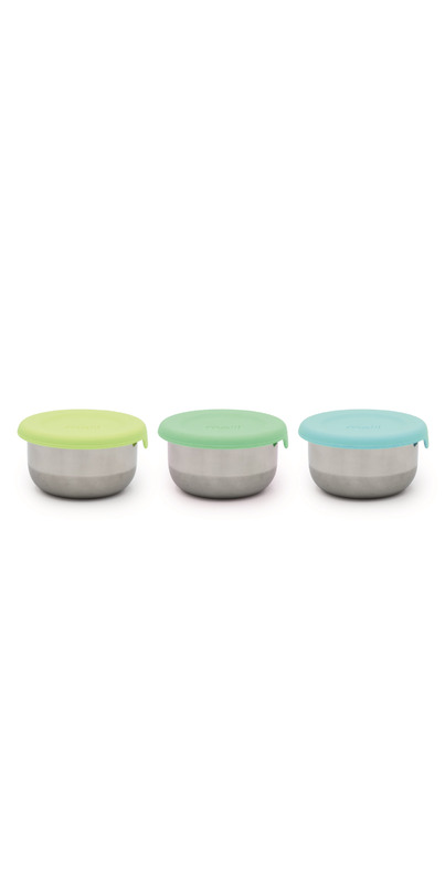 Buy Melii Mini Stainless Steel & Silicone Containers at Well.ca | Free ...