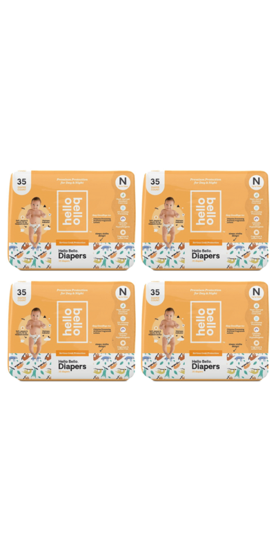 Buy Hello Bello Diapers Sleepy Sloths Size Newborn Bundle at Well.ca ...