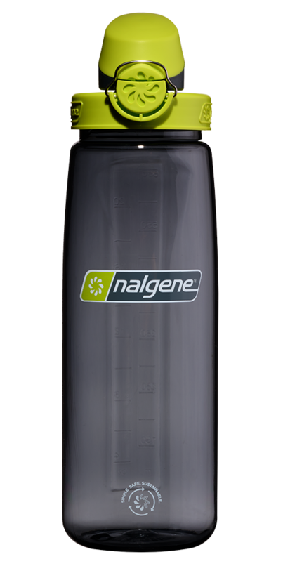 Buy Nalgene On-The-Fly Water Bottle Charcoal with Lime Charcoal at Well ...