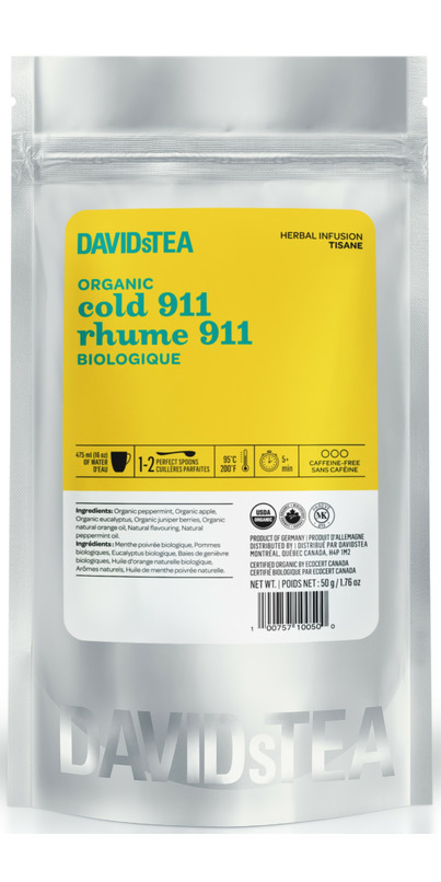 Buy DAVIDsTEA Organic Cold 911 Free Gift at Well.ca | Free Shipping $35 ...