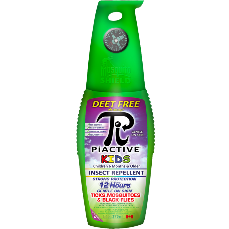 Buy Mosquito Shield PiActive Kids DEET Free Insect Repellent at Well.ca ...
