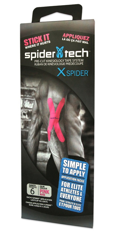 Achetez le système de bande kinésiologique prédécoupée SpiderTech X ...