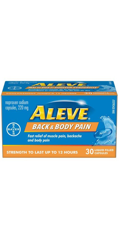 Acheter Aleve Back & Body Pain à Well.ca | Livraison gratuite à partir ...
