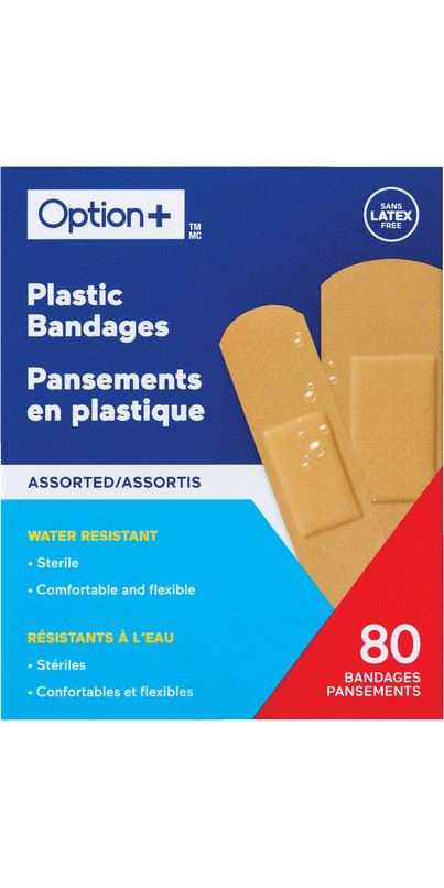 Buy Option+ Plastic Bandages Assorted at Well.ca | Free Shipping $35 ...
