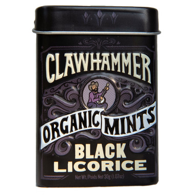 Buy Clawhammer Organic Mints Black Licorice at Well.ca | Free Shipping ...