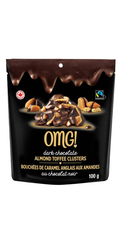 Buy OMG Candy Dark Chocolate Clusters Almond Toffee at Well.ca | Free ...