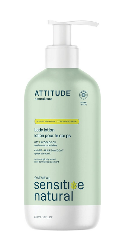 Buy ATTITUDE Body Lotion for Sensitive Skin with Oat and Avocado Oil at ...