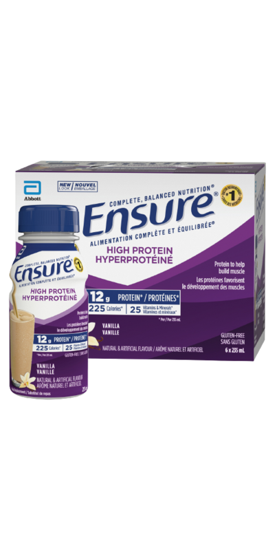 Buy Ensure High Protein Shake Vanilla at Well.ca | Free Shipping $35 ...
