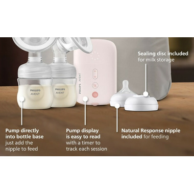 Buy Philips AVENT Double Electric Breast Pump with Natural Motion ...