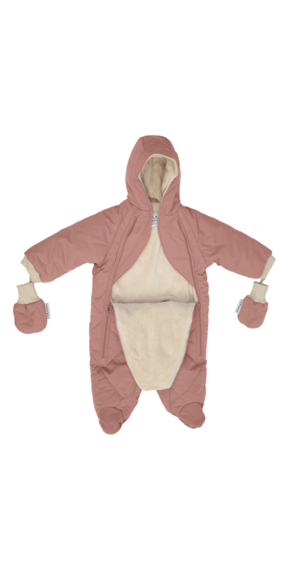 Buy 7AM Enfant Bebe Benji Snowsuit Quilted Rose Dawn at Well.ca | Free ...