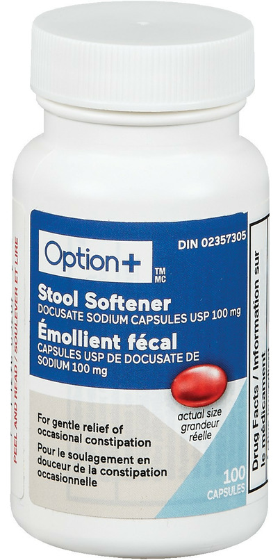 Buy Option+ Stool Softener at Well.ca | Free Shipping $35+ in Canada