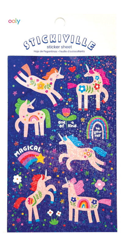 Buy OOLY Stickiville Stickers Standard Magical Unicorns at Well.ca ...