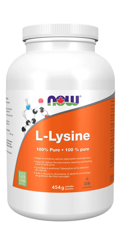 Buy NOW L-Lysine Powder at Well.ca | Free Shipping $35+ in Canada