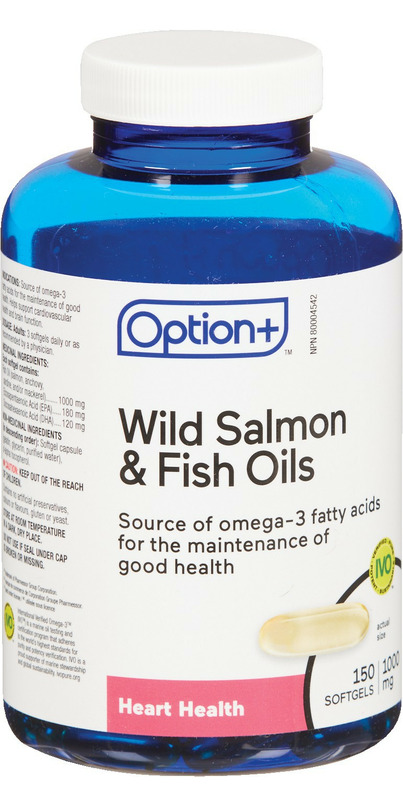 Buy Option+ Wild Salmon & Fish Oils at Well.ca | Free Shipping $35+ in ...