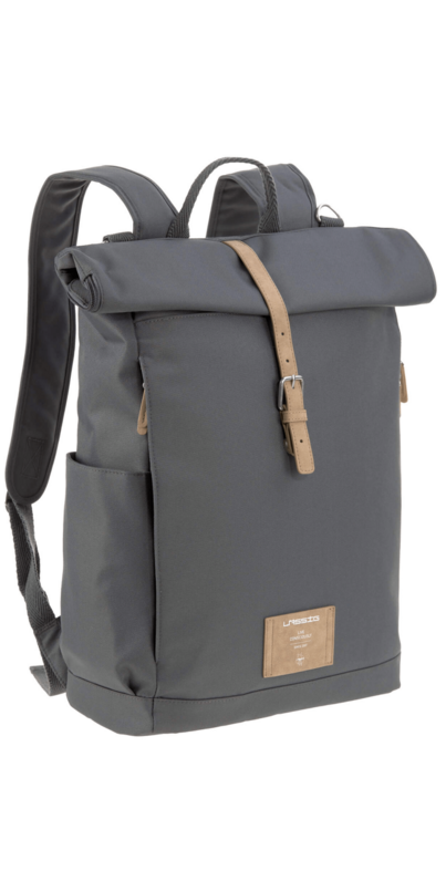 Buy Lassig Rolltop Backpack Diaper Bag Anthracite at Well.ca | Free ...