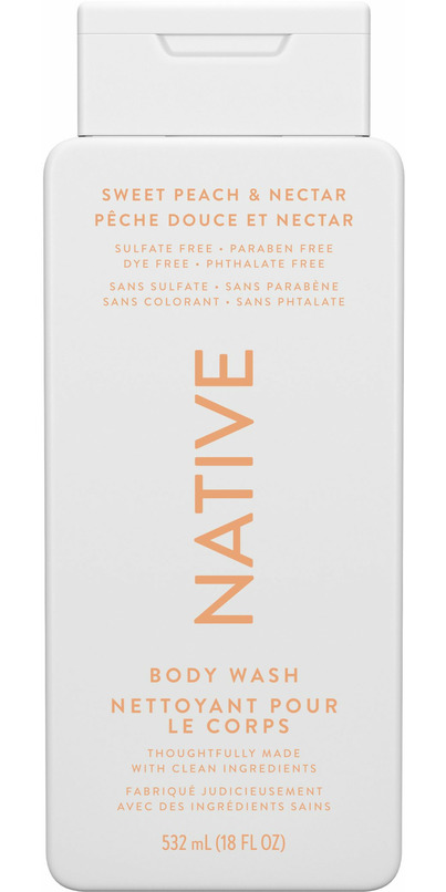 Buy Native Body Wash Sweet Peach & Nectar at Well.ca | Free Shipping ...