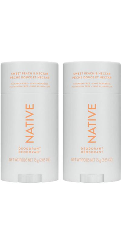 Buy Native Deodorant Sweet Peach & Nectar Bundle at Well.ca | Free ...