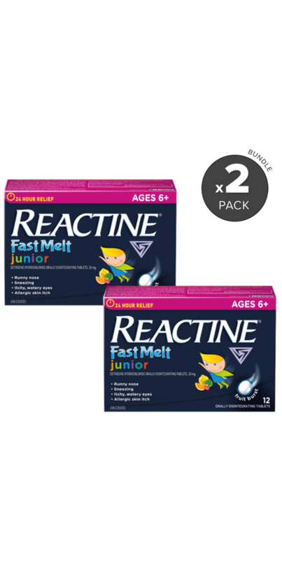 Buy Reactine Allergy Junior Fast Melt Tablets Bundle at Well.ca | Free ...